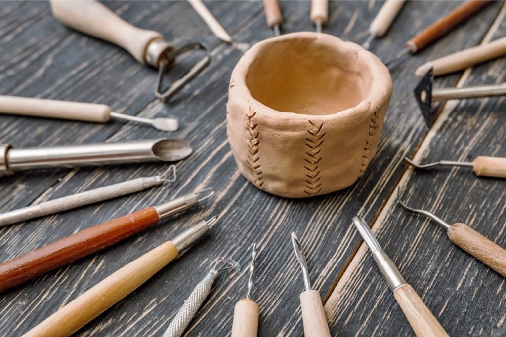 Clay Tools 24pcs Pottery Tools Clay Set with Stylus Air Dry Modeling ...